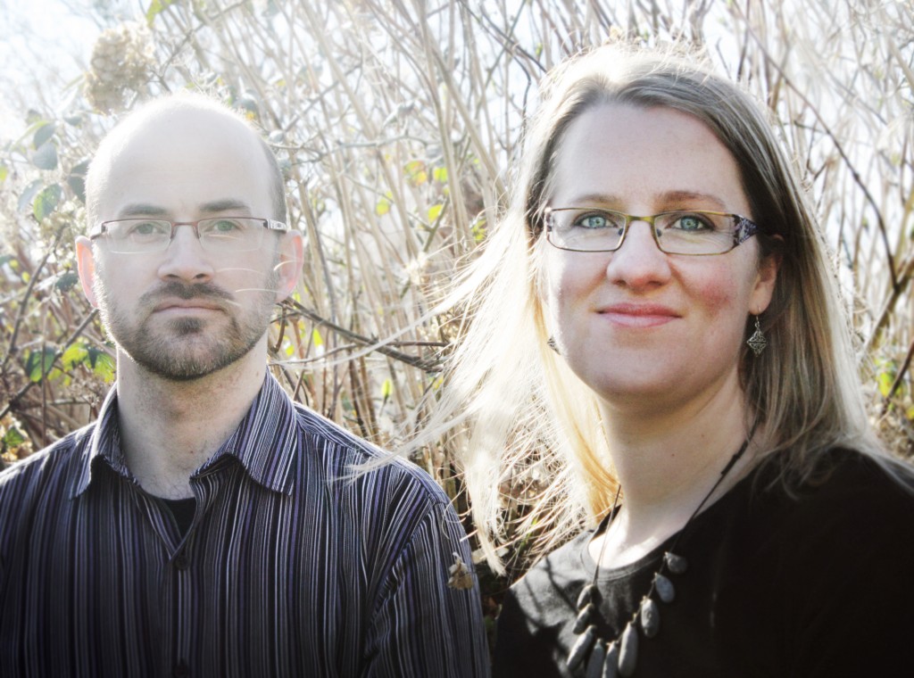 Rebecca Wright and Donald McKay playing at Folk Redlands, 03-03-2013